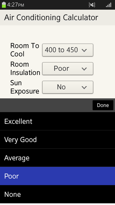 Air Conditioning Calculator | Devpost