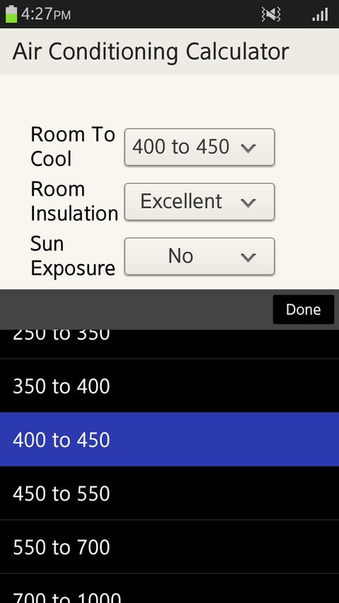 Air Conditioning Calculator | Devpost