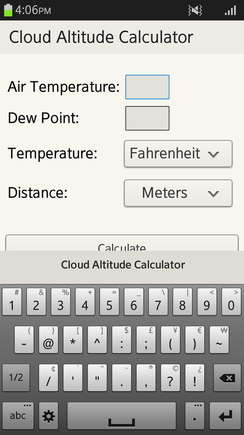 Cloud Altitude calculator | Devpost