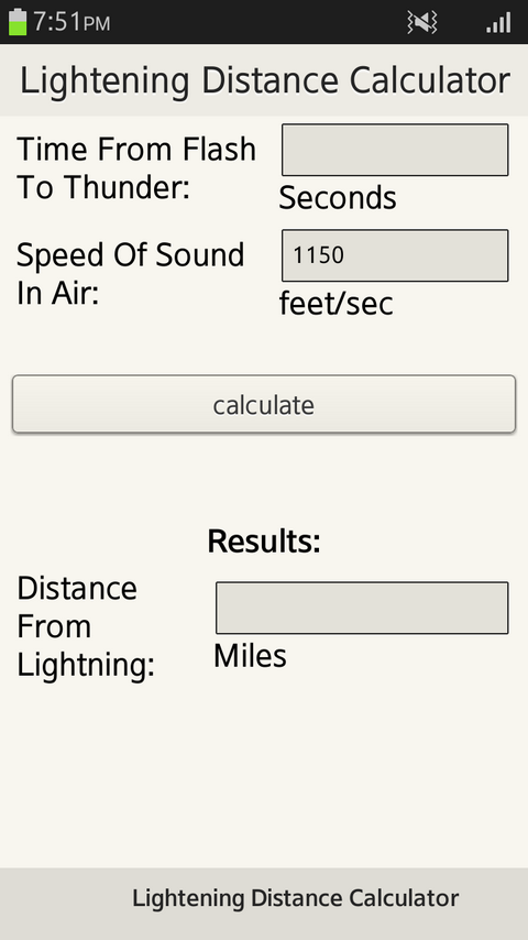 Lightening Distance Calculator | Devpost