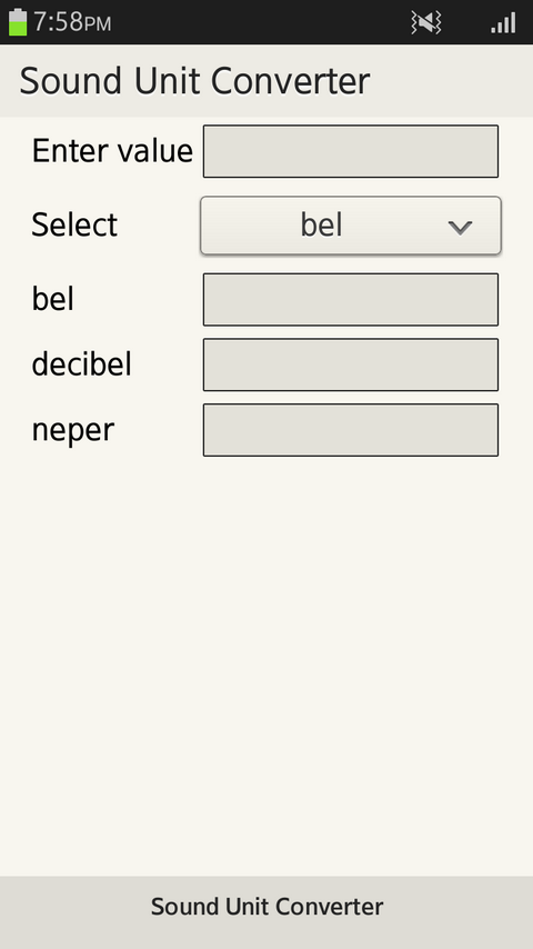 Sound Unit Converter | Devpost