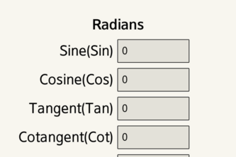 Trignometry Calculator | Devpost