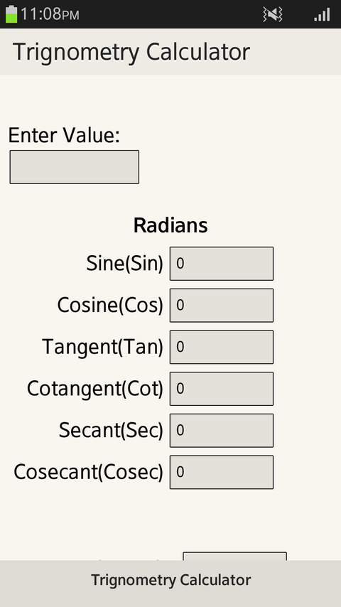 Trignometry Calculator | Devpost