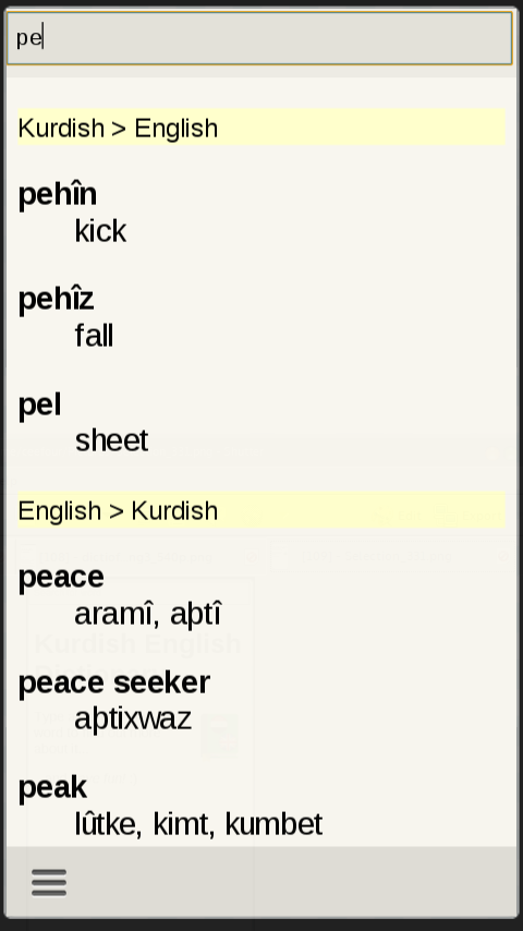 Kurdish English Dictionary | Devpost
