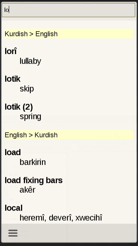 Kurdish English Dictionary | Devpost