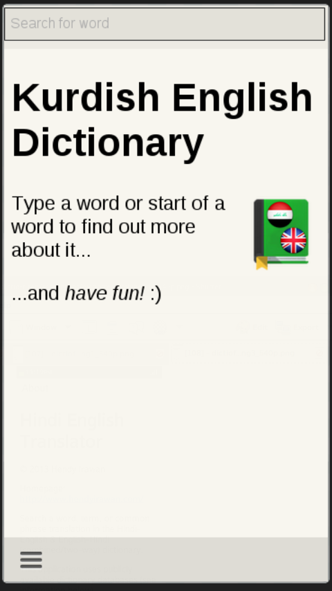 Kurdish English Dictionary | Devpost