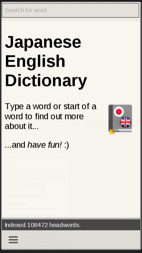 Japanese English Dictionary | Devpost
