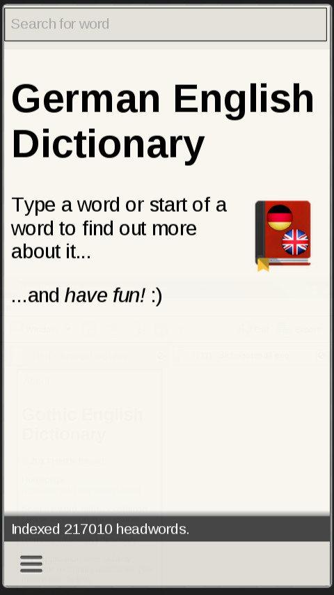 German English Dictionary | Devpost