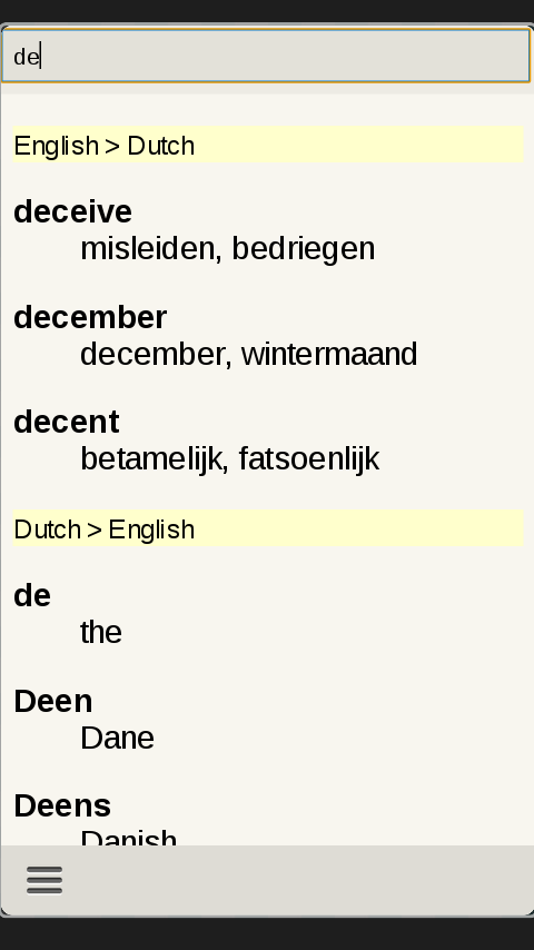 Dutch English Dictionary | Devpost