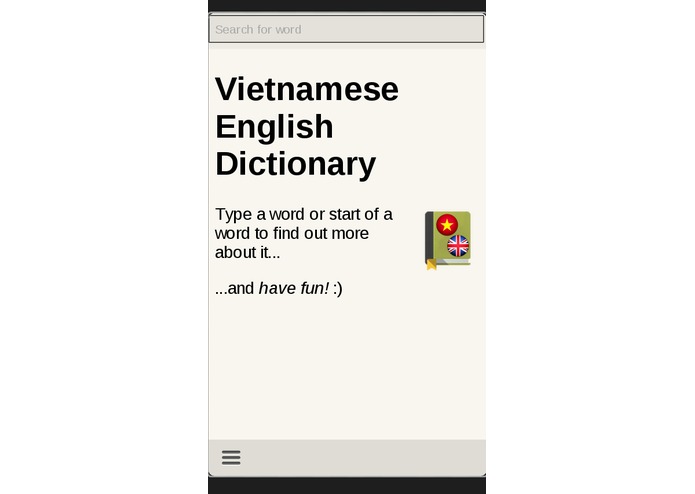 Vietnamese English Dictionary | Devpost