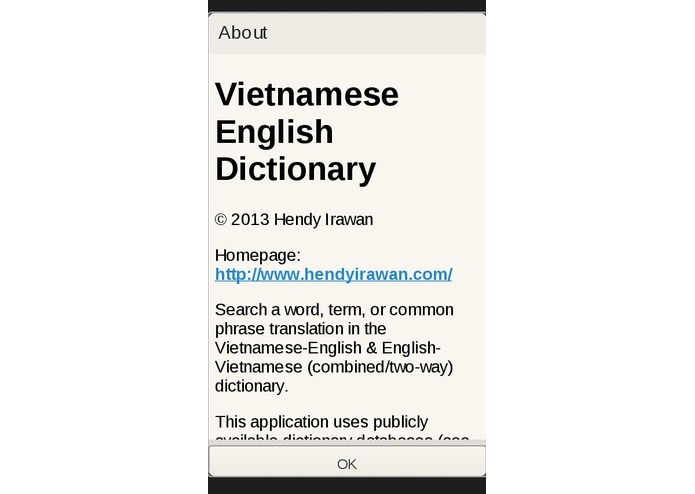 Vietnamese English Dictionary | Devpost