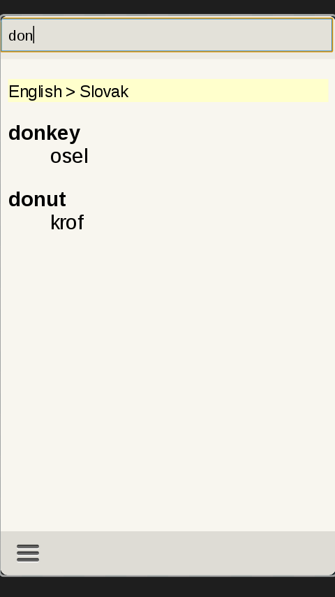 Slovak English Dictionary | Devpost