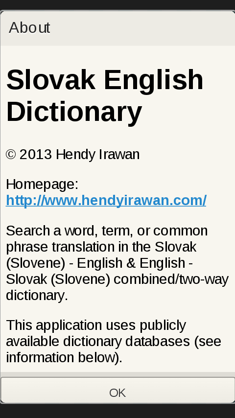 Slovak English Dictionary | Devpost