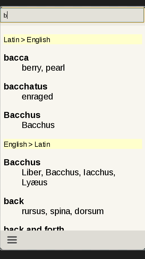 Latin English Dictionary | Devpost