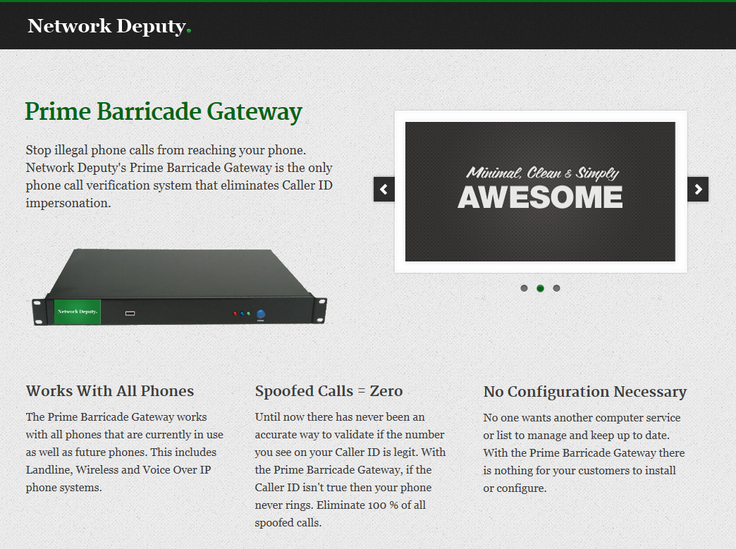 Prime Barricade Gateway | Devpost