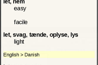 Danish English Dictionary | Devpost