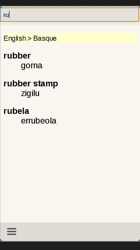 Basque English Dictionary | Devpost