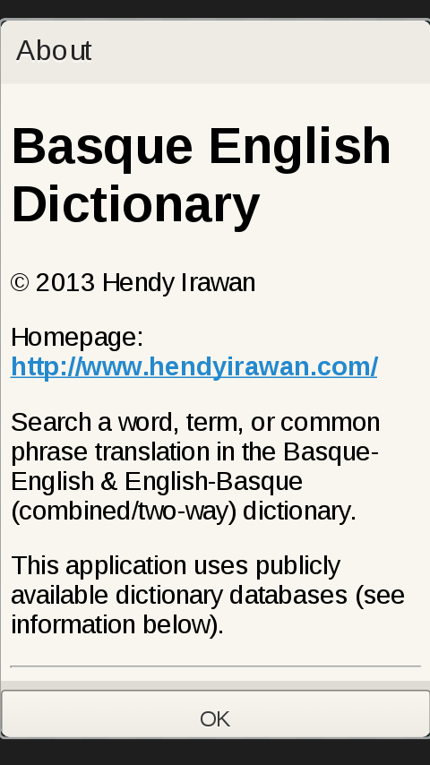 Basque English Dictionary | Devpost