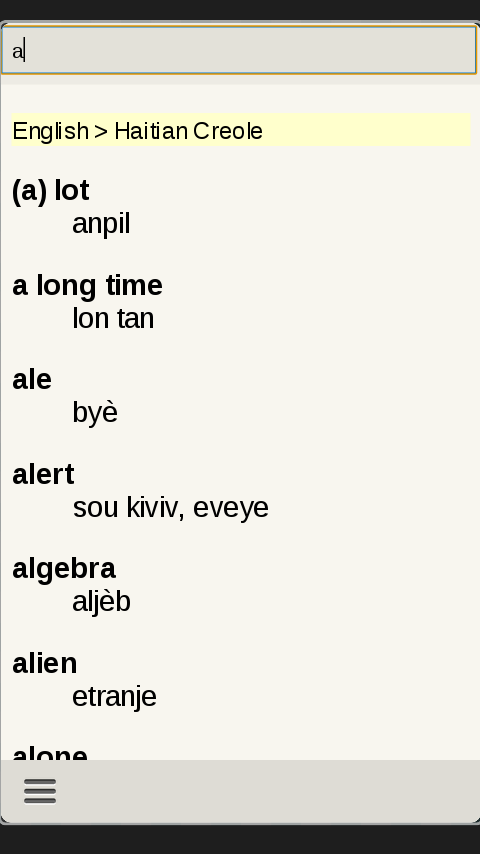 English - Haitian Creole Dictionary | Devpost