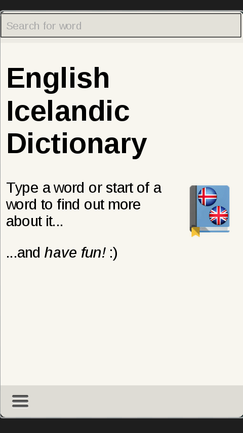 English Icelandic Dictionary | Devpost