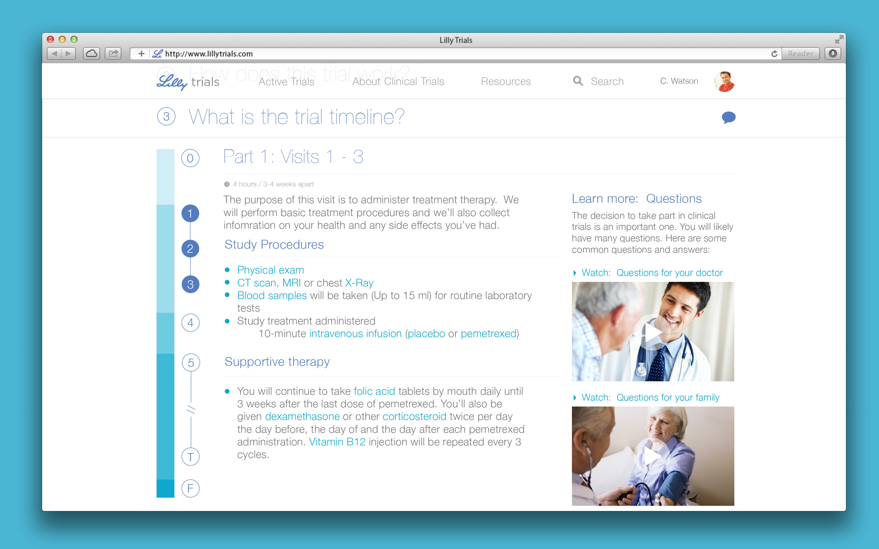 Studio Tack - Clinical Trial Visualization Redesign | Devpost