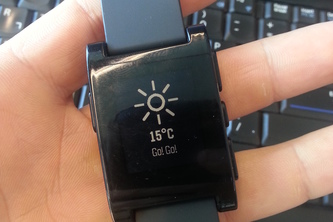 Pebble-Weather-Runner | Devpost