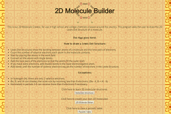 2D molecular Structure Generator | Devpost
