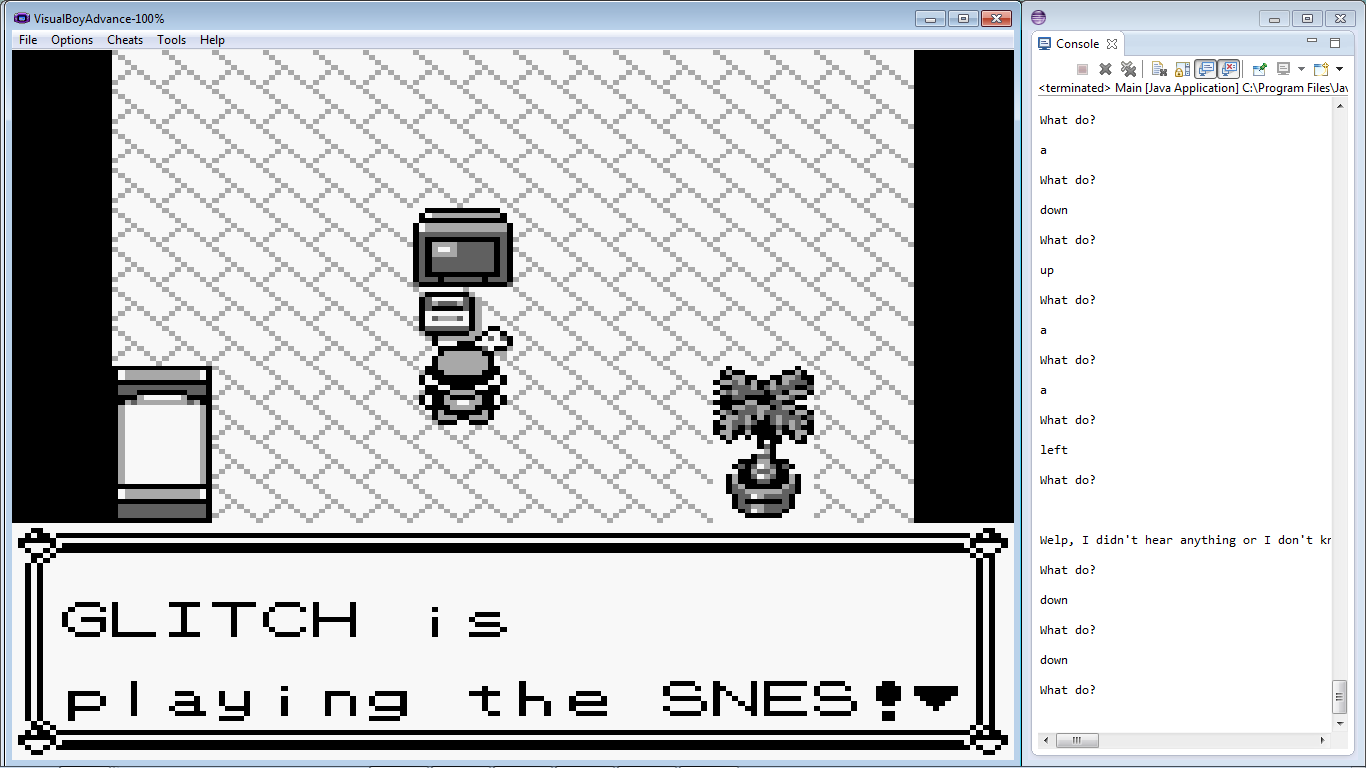 Glitch Plays Pokemon | Devpost