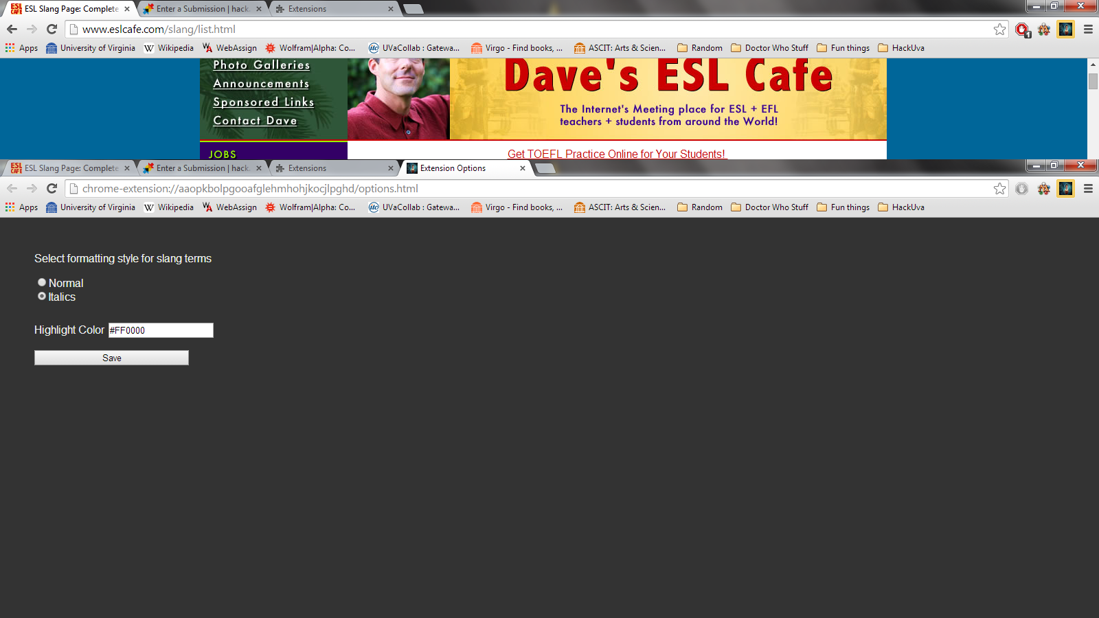 Cage Teaches Slang | Devpost