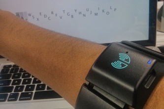 Myo + Minuum (Typing with an EMG/IMU wearable!) | Devpost