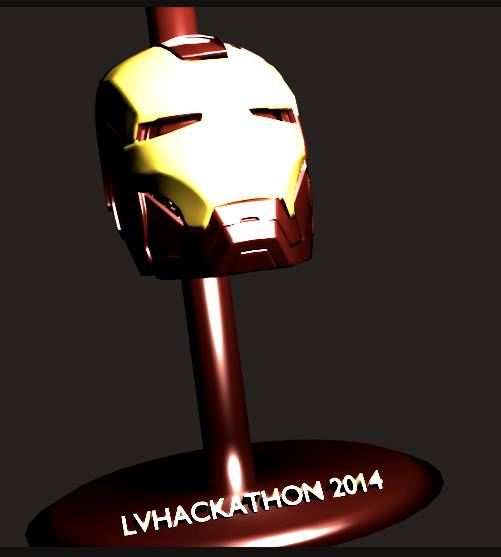 RoboGlo Ironman Rave Lamp | Devpost