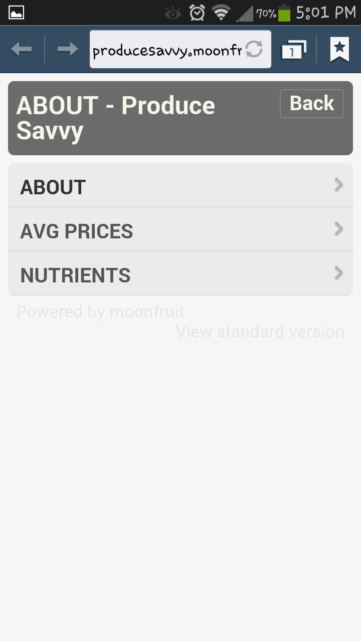 Produce Savvy | Devpost