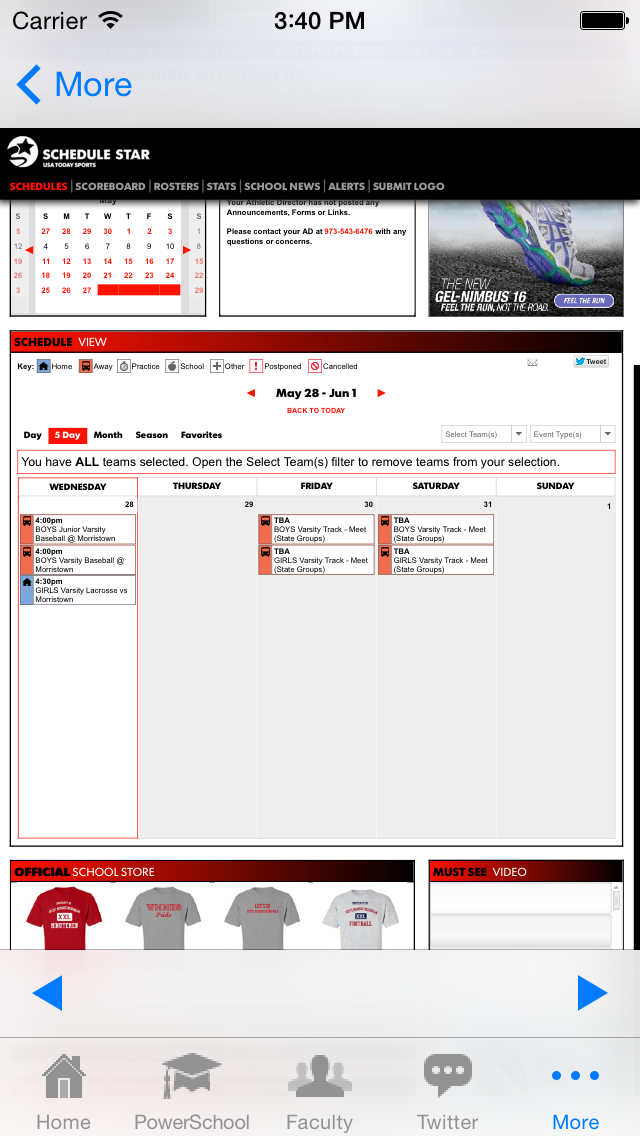 Mendham High School App | Devpost