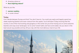 Travel recommendation engine | Devpost
