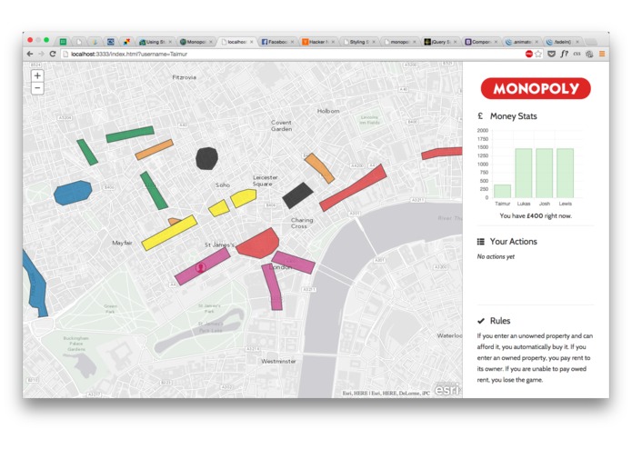 Monopoly - Real Life Edition | Devpost