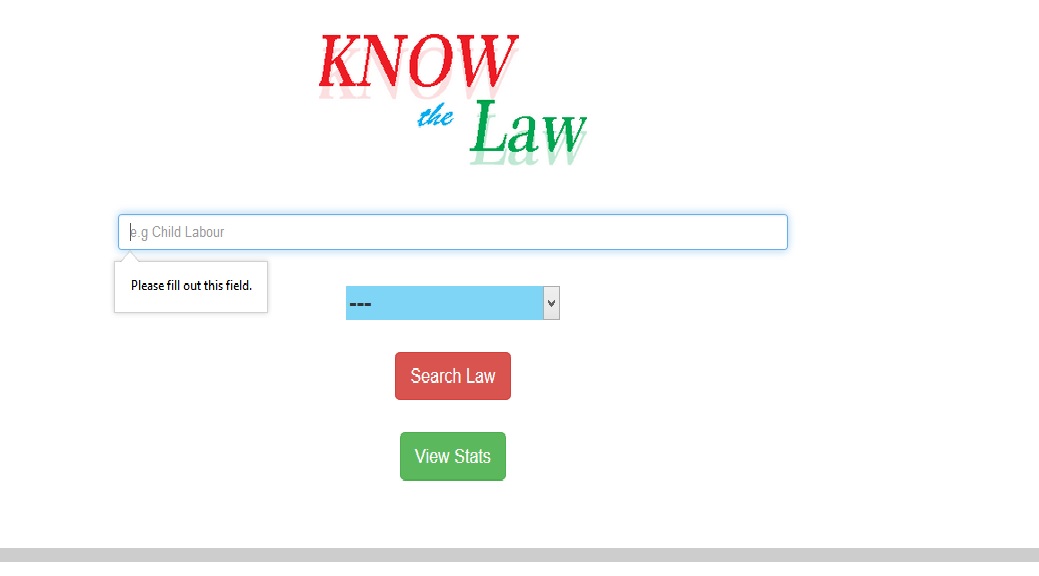 Know the Law | Devpost