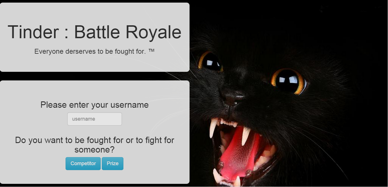 Tinder: Battle Royale | Devpost