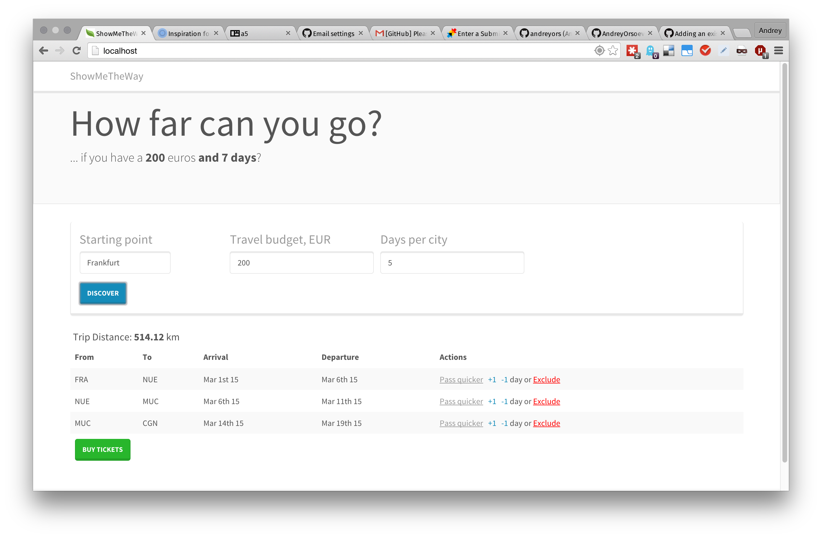 Show me the way | Devpost