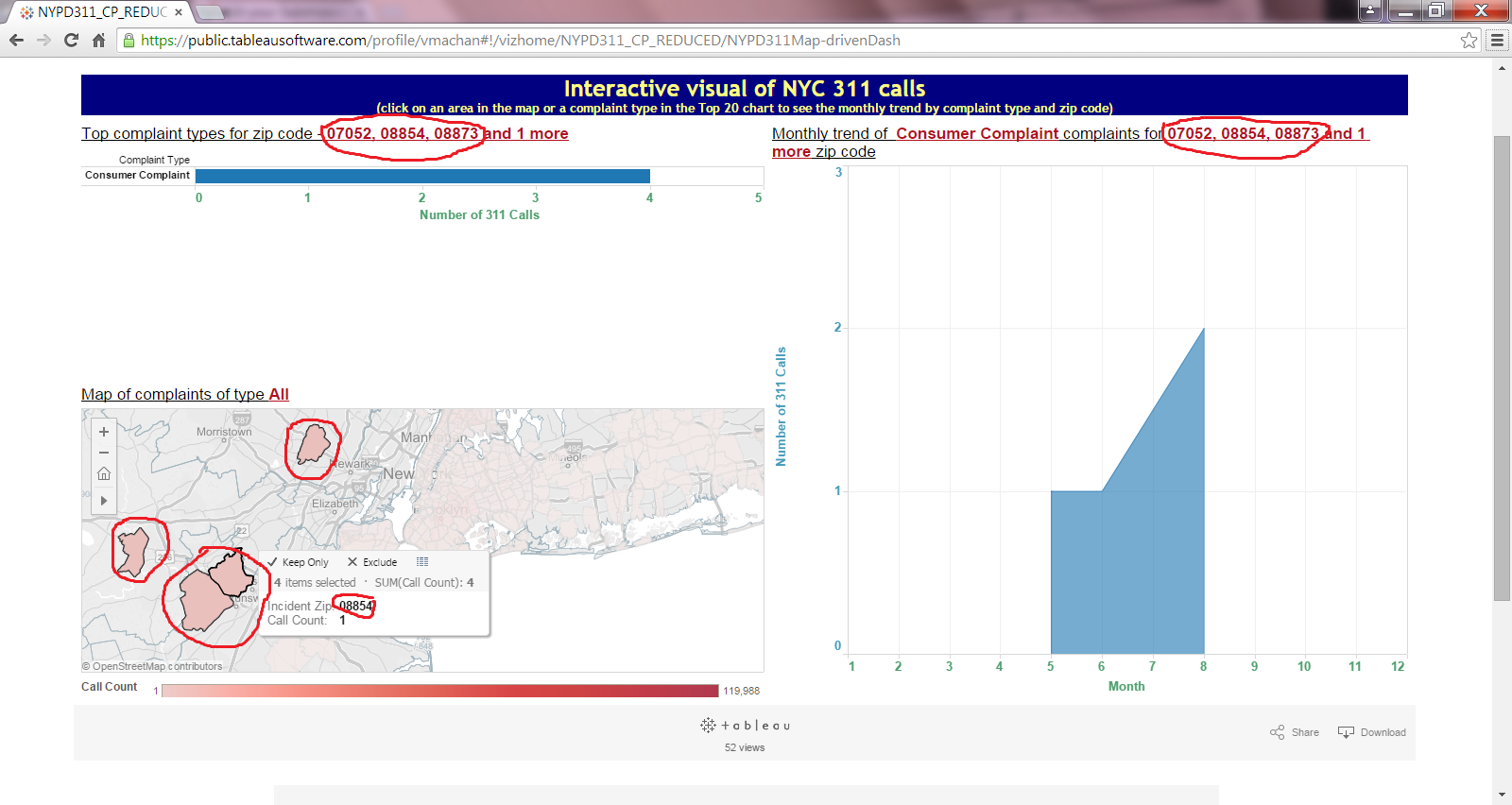 A visual analysis of New York City 311 Calls | Devpost