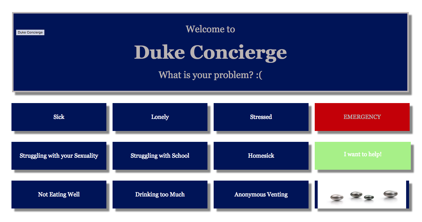 Duke Concierge | Devpost