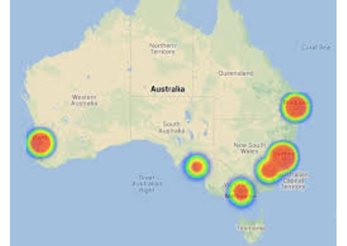 Aged Care Population Heatmaps - Australia | Devpost