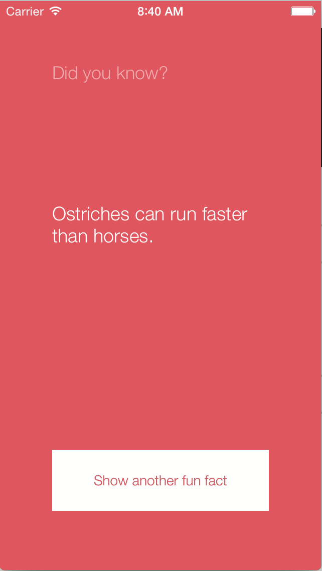 Fun Facts App | Devpost