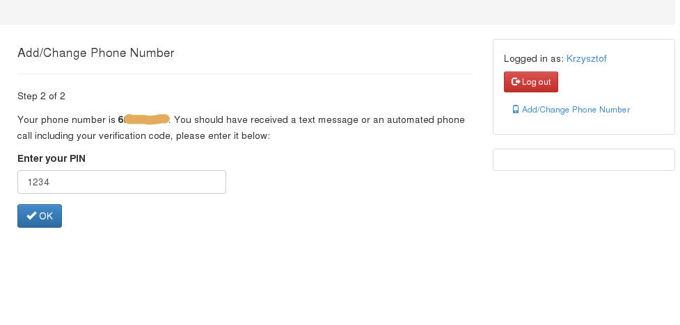 Mezzanine Nexmo Verify Devpost