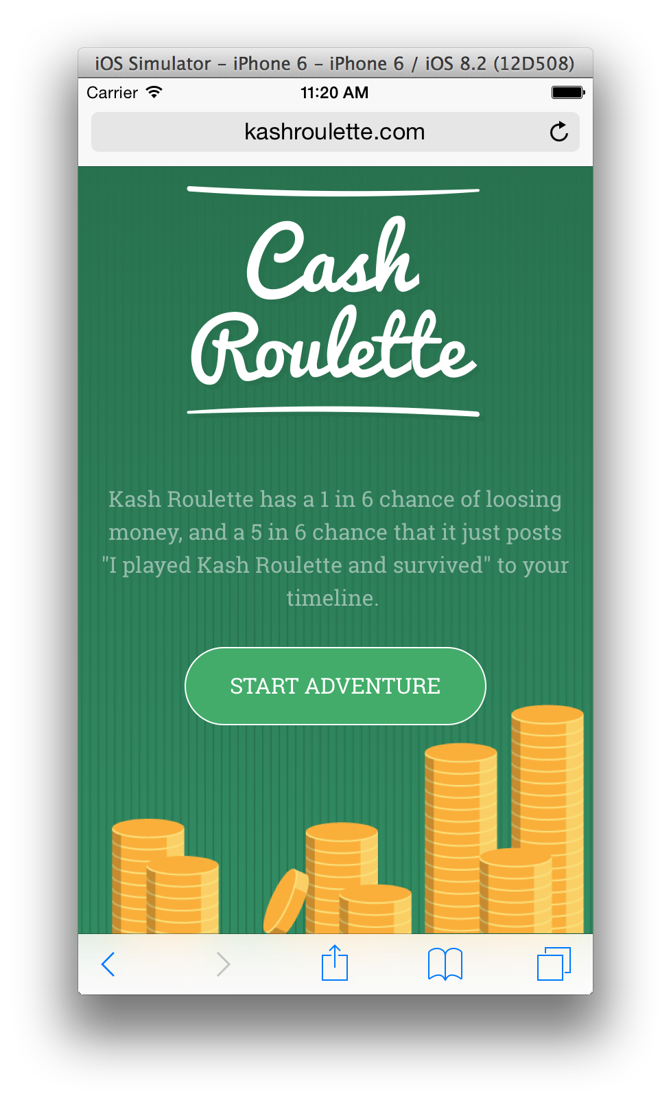 Cash Roulette | Devpost