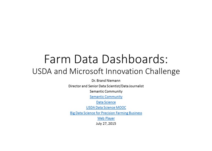 Farm Data Dashboards | Devpost