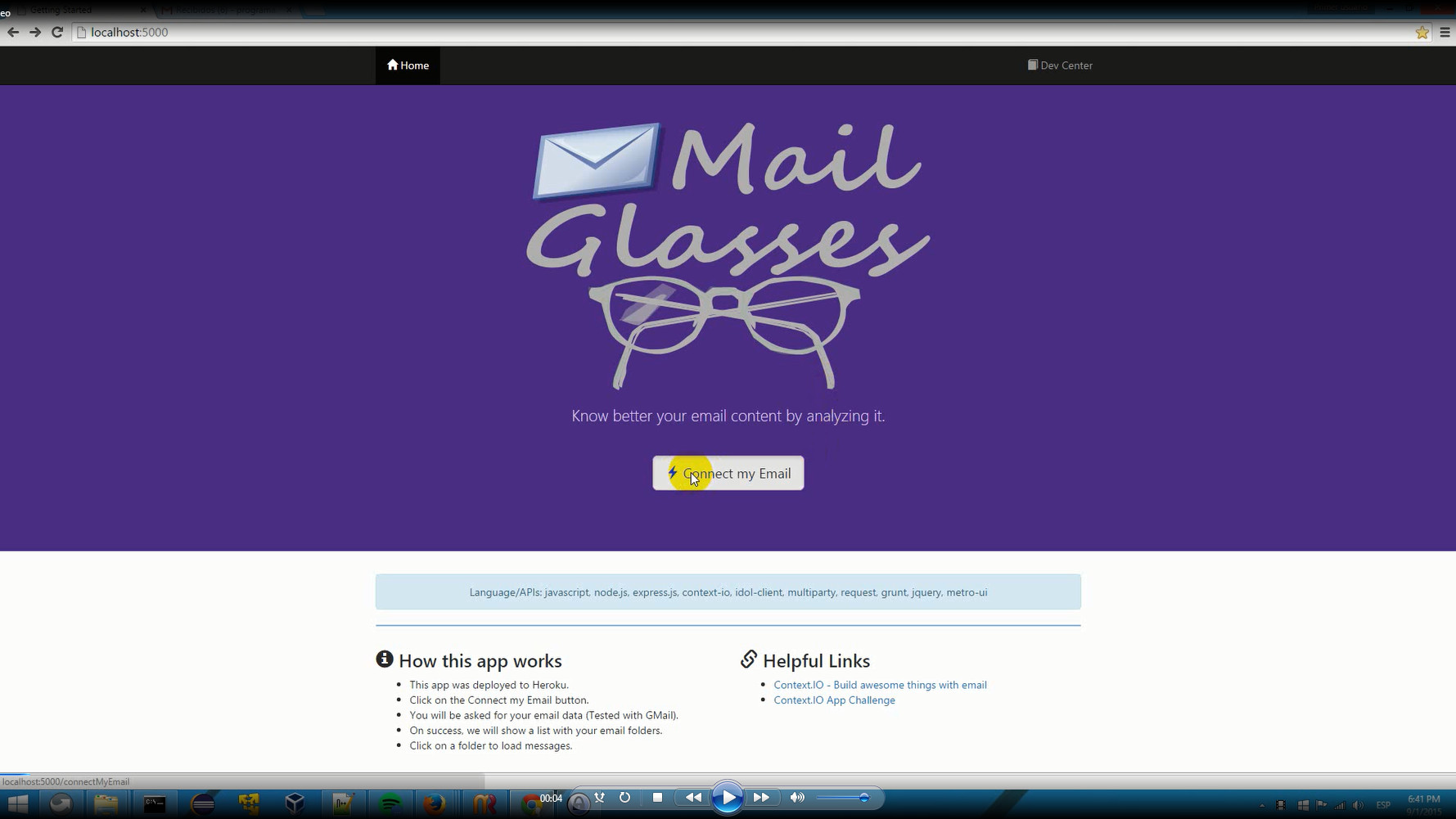 Mail Glasses | Devpost