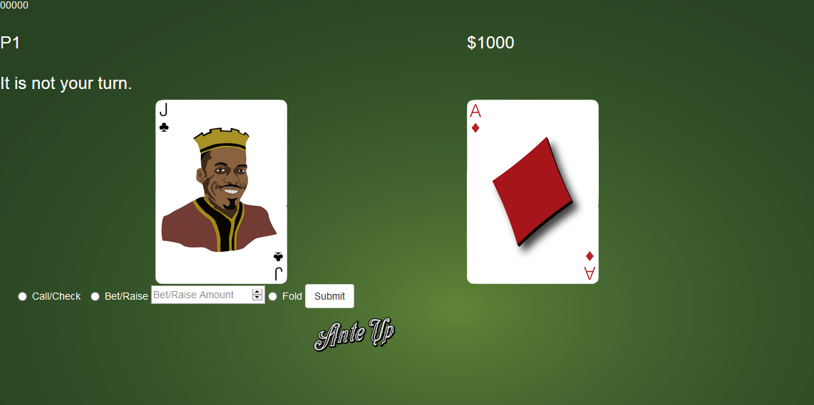 Ante Up Poker | Devpost
