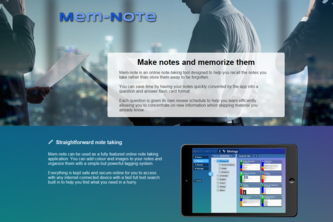 Mem-note | Devpost