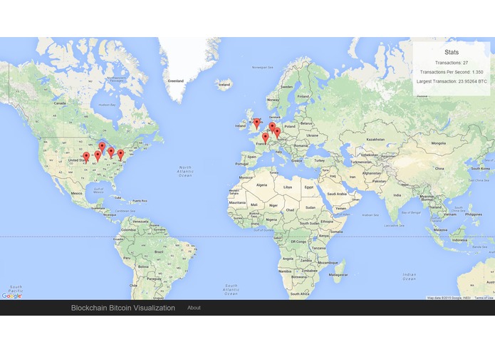 Blockchain Visualization Map | Devpost