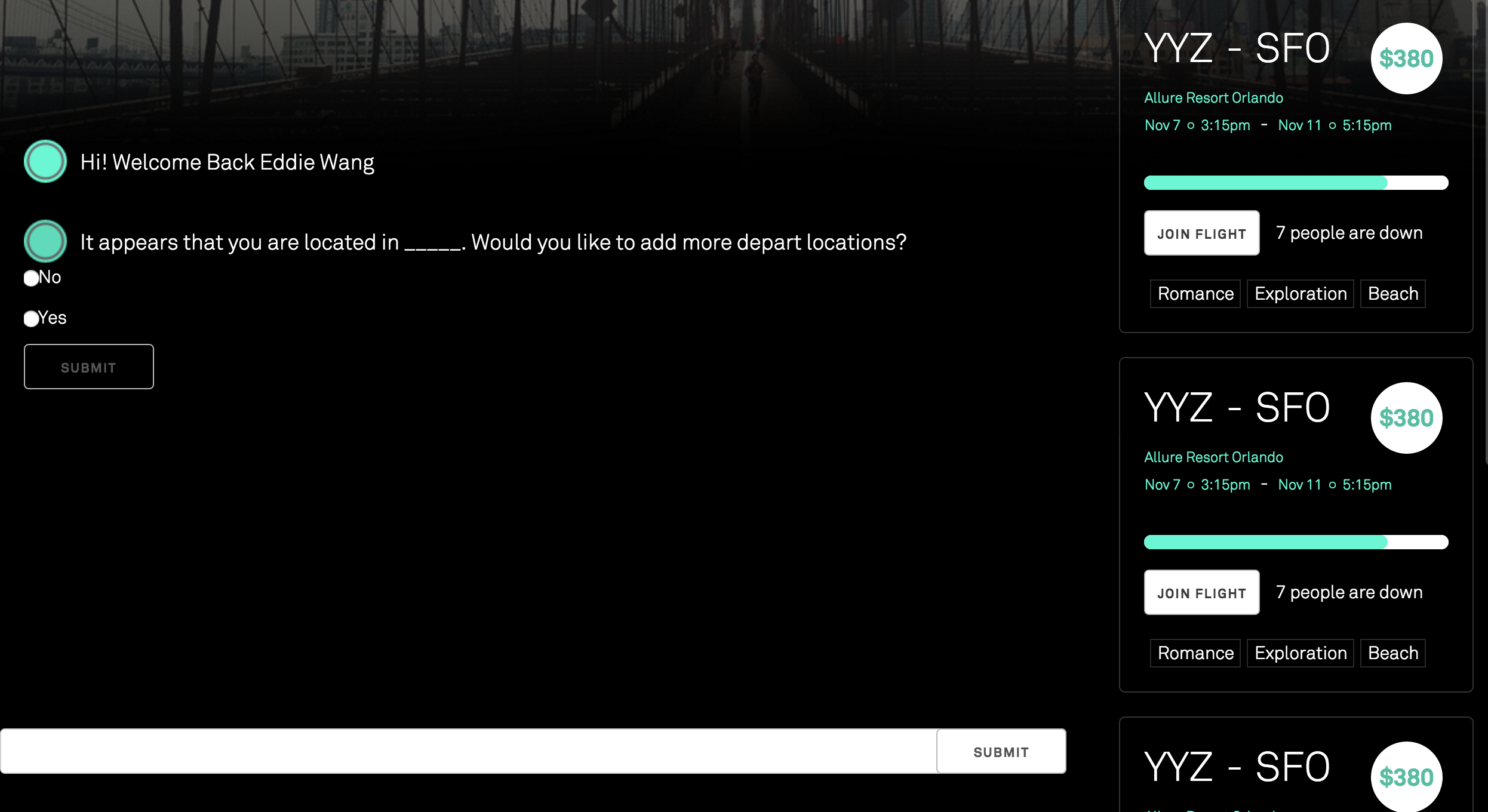 Aria Flights (Concierge Intelligence) | Devpost